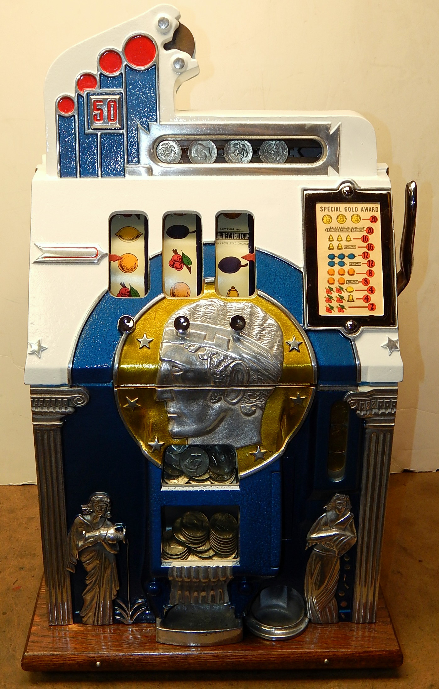 Antique Slot Machines For Sale, Used Coin Operated Antique Slot Machine ...